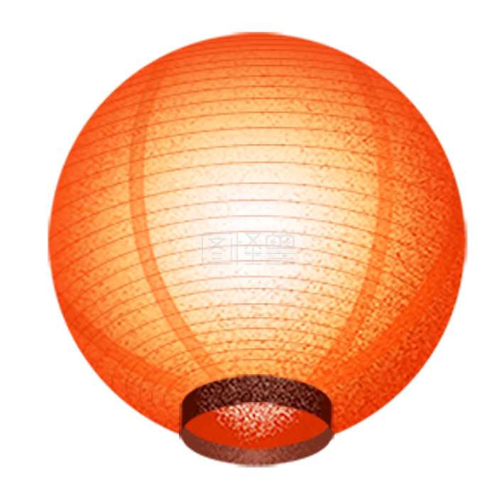 图怪兽原创元素红色纸灯笼-背景素材图片-图怪兽