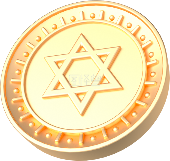 图怪兽原创元素卡通3D转盘-背景素材图片-图怪兽